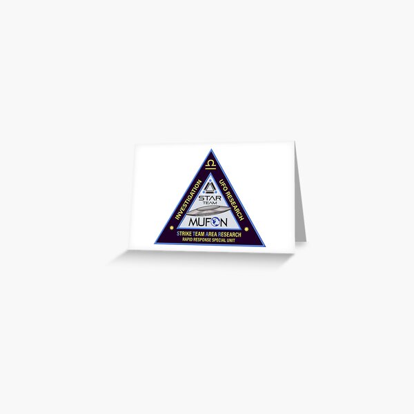 "MUFON (Mutual UFO Network) Triangular Star Team Patch Artwork ...