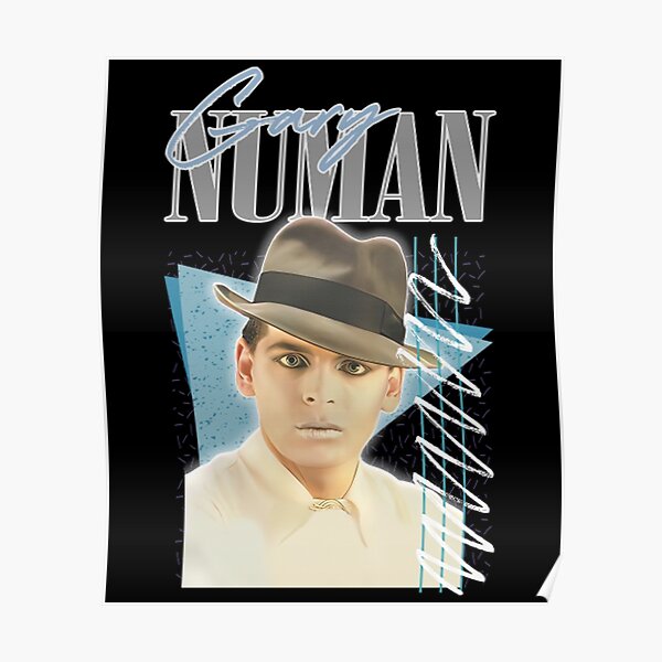 "Gary Numan" Poster for Sale by vaberniadala | Redbubble