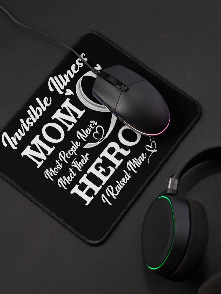 Alfombrilla de ratón «Orgullosa mamá invisible de la enfermedad La ...