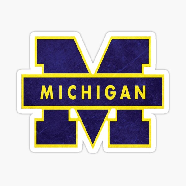 "Michigan " Sticker for Sale by Murtger1242 | Redbubble