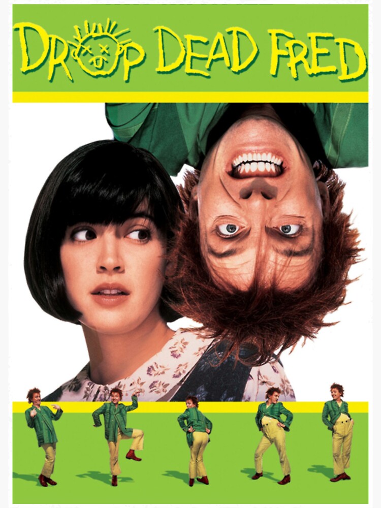 "DROP DEAD FRED" Sticker by ParisHara | Redbubble