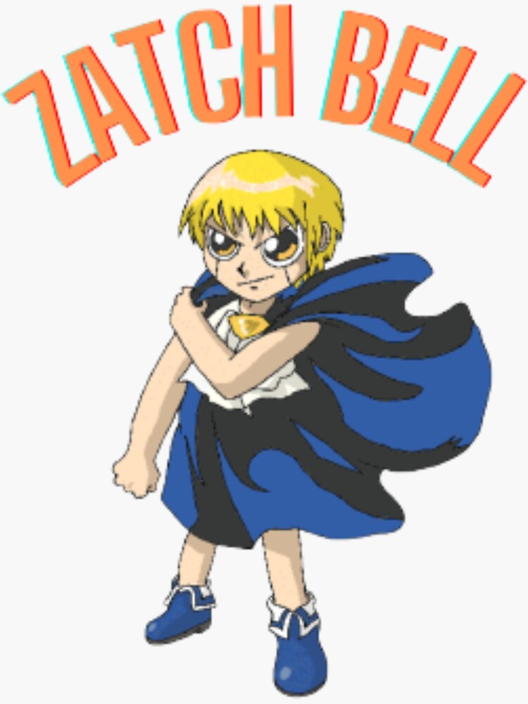 "Zatch bell art" Sticker by Zarastores2022 | Redbubble