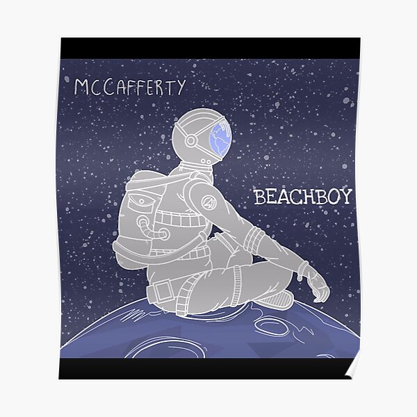 "Beachboy By Mccafferty Sticker" Poster for Sale by tya99fwz45 | Redbubble