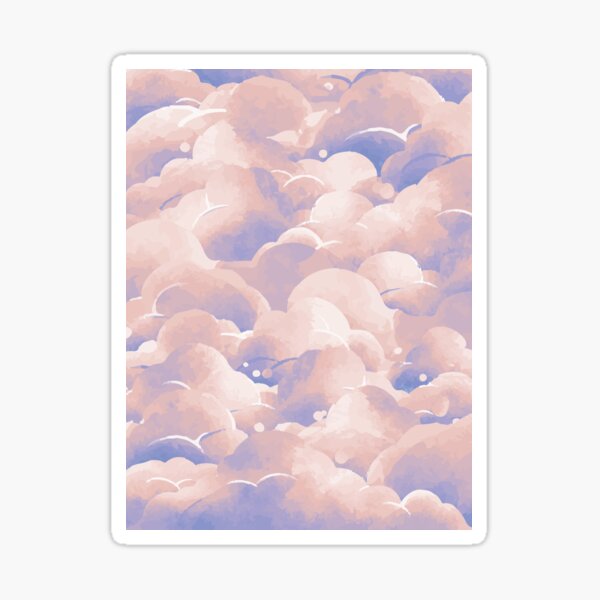 "Cloud, Sky, Nature Art" Sticker by go-s-rak | Redbubble