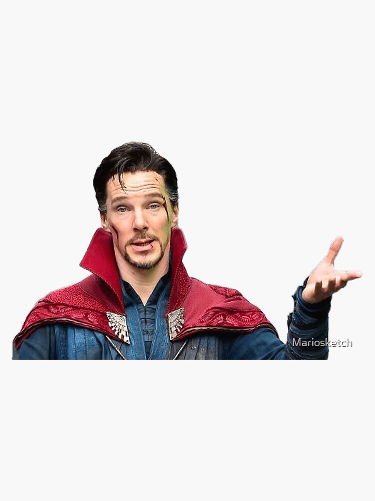 "Strange_Sticker!" Sticker by Mariosketch | Redbubble