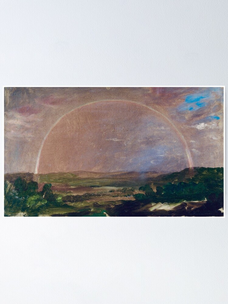 "Rainbow by Frederic Edwin Church " Poster for Sale by jadeandjester ...