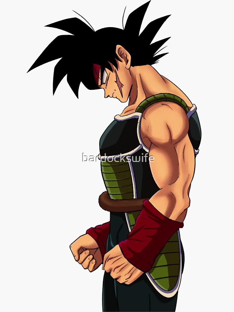 "Bardock" Sticker by bardockswife | Redbubble