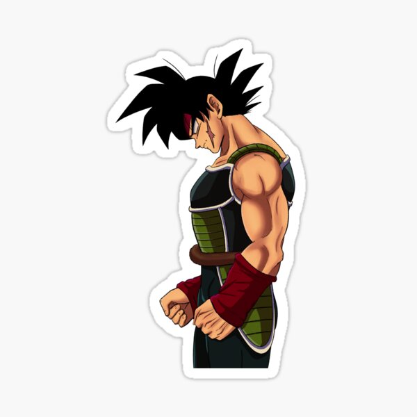 "Bardock" Sticker by bardockswife | Redbubble