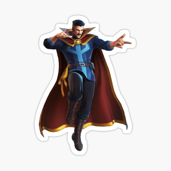 "Dr strange cartoon" Sticker by Mariosketch | Redbubble
