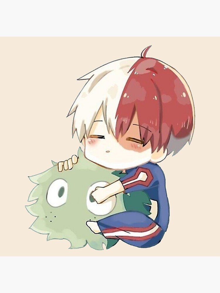 "Shoto Todoroki Chibi - BNHA" Art Print for Sale by eidlike | Redbubble