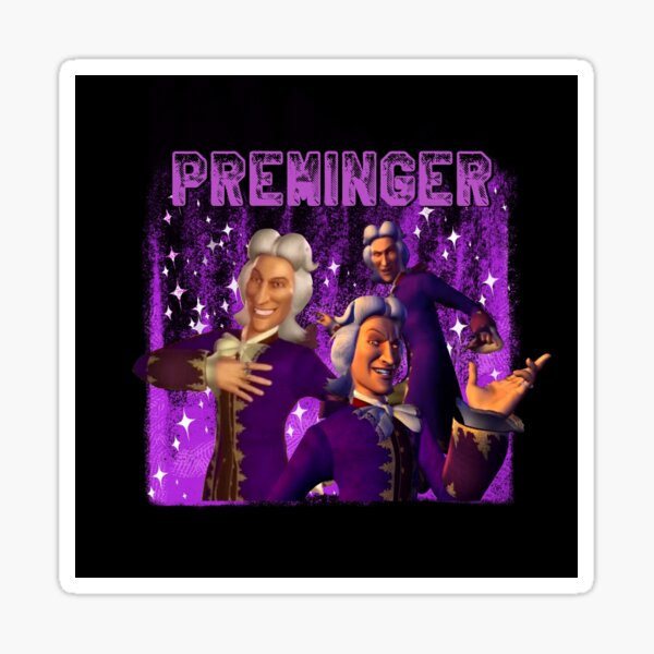 "Preminger - Collage" Sticker for Sale by SereneSketches | Redbubble