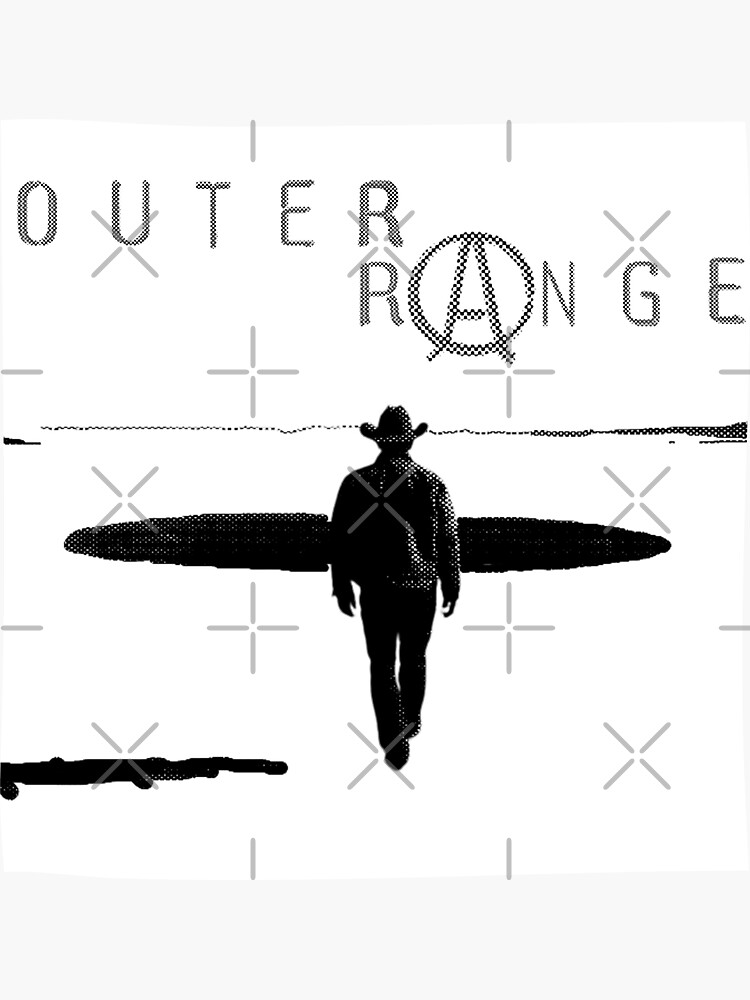 "Outer Range" Sticker by Stickerm4ni4 | Redbubble