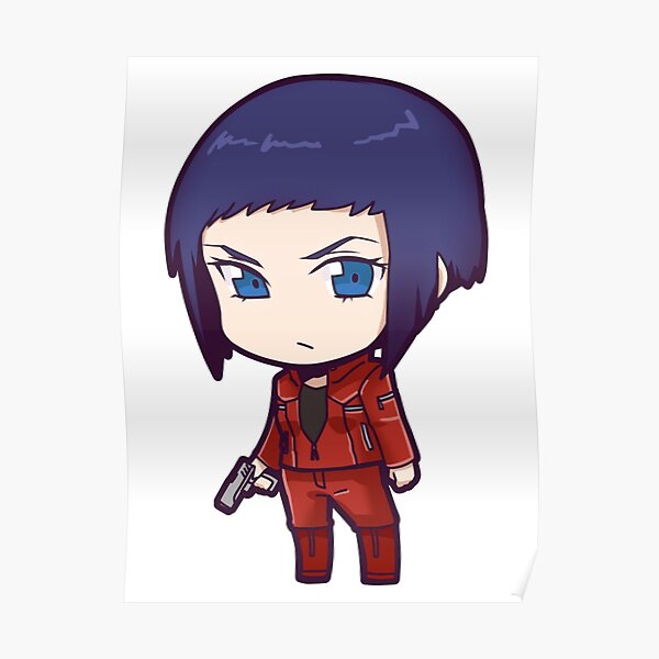 "The Major - Motoko" Poster for Sale by Kibox | Redbubble