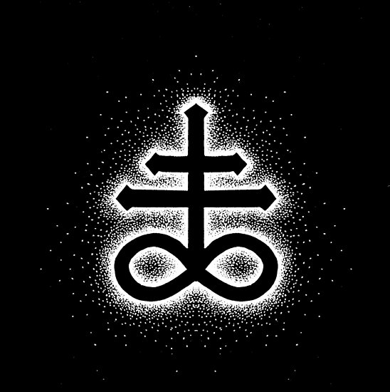 "Leviathan Cross - White" Poster by RavenInTheFog | Redbubble