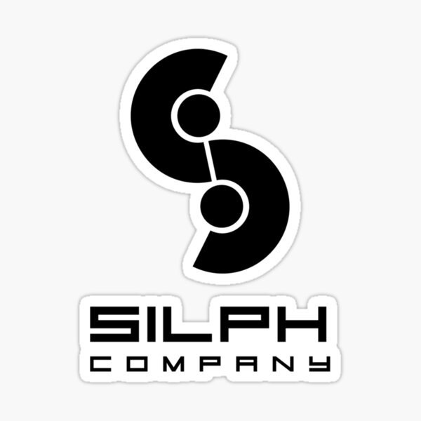 "Silph Co. Logo (in Black) Essential " Sticker by PAMEALKER | Redbubble