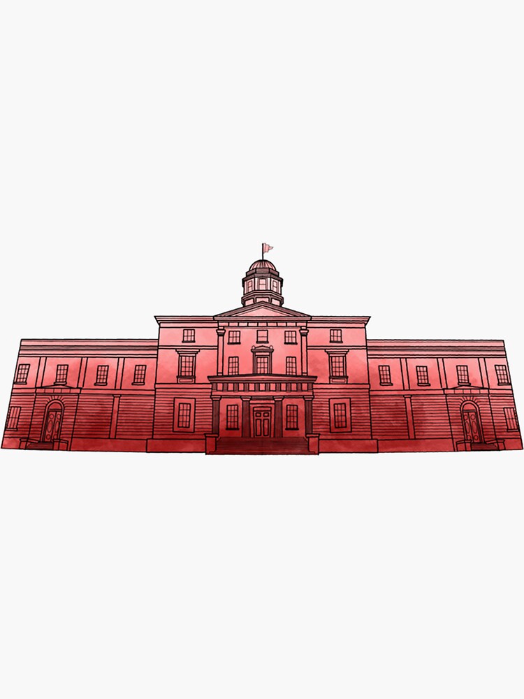 "McGill University Arts Building Ombre " Sticker by sursakdikaewp | Redbubble