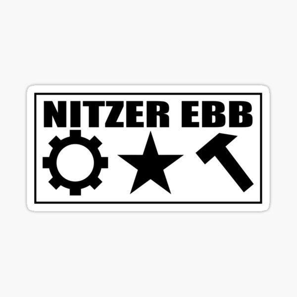 "Nitzer Ebb Essential T-Shirt" Sticker for Sale by elliottbow | Redbubble