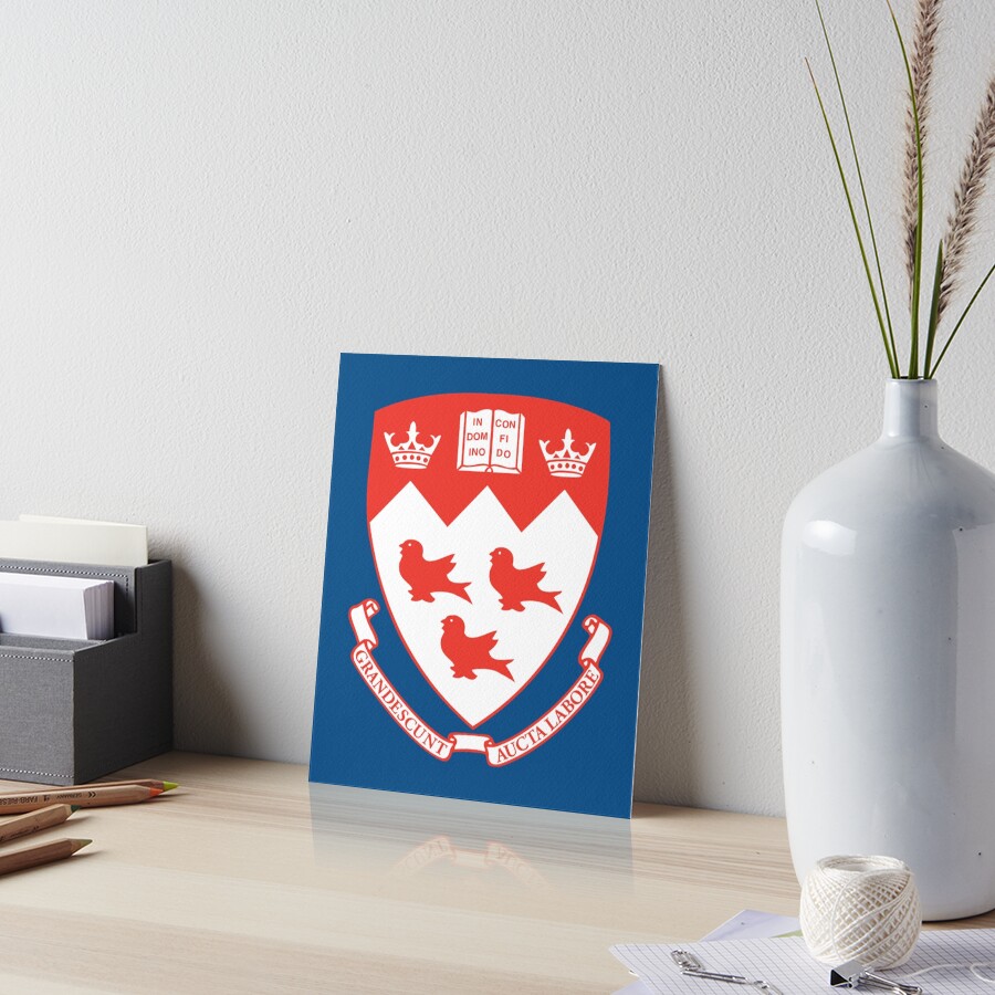 "McGill University Icon " Art Board Print by sursakdikaewp | Redbubble