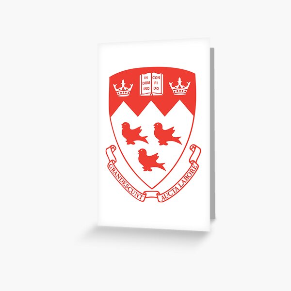 "McGill University Icon " Greeting Card by sursakdikaewp | Redbubble