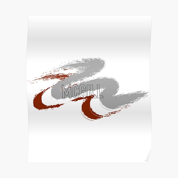 "McGill University Logo " Poster for Sale by sursakdikaewp | Redbubble