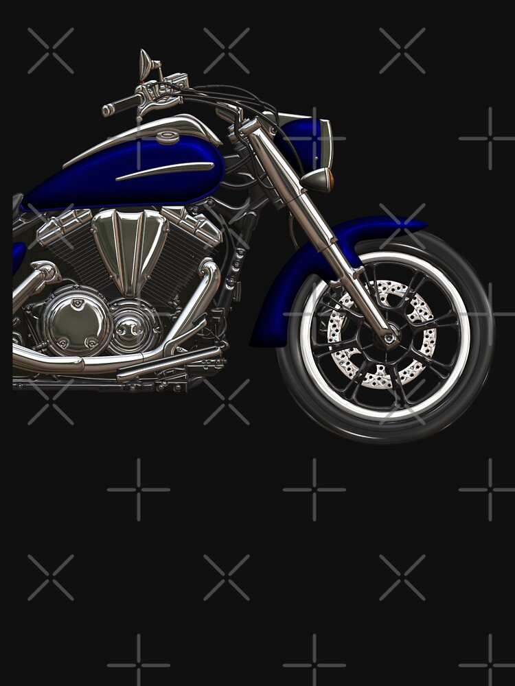 "Midnight Star XVS 950 blue" T-shirt for Sale by KlaraBubble ...