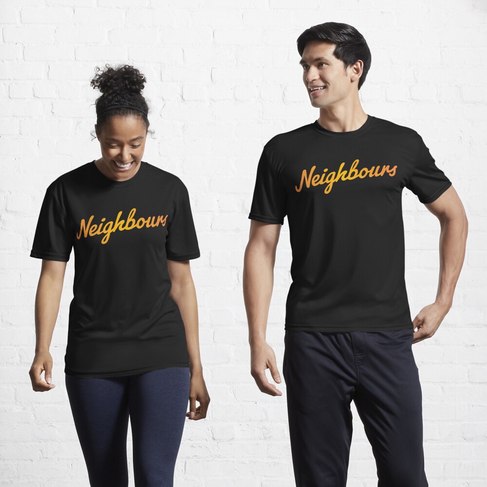 "Retro neighbours essential t shirt" Essential T-Shirt for Sale by ...