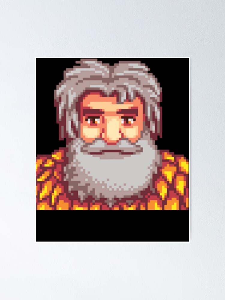 "Gifts For Women Stardew Valley Linus More Then Awesome" Poster by ...