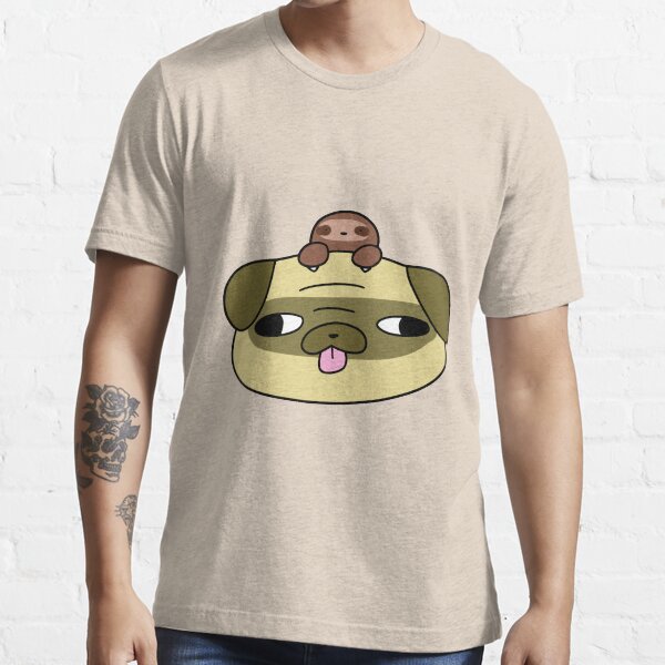"Pug Face and Little Sloth" T-shirt by SaradaBoru | Redbubble | sloth t ...