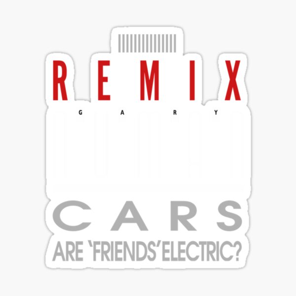 "Cars amps E Reg REMIXamps" Sticker by ThanhXuanXoXo | Redbubble