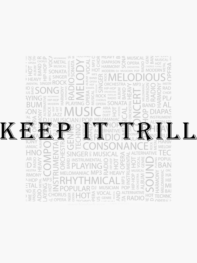 "keep it real" Sticker by Gauravsshop | Redbubble