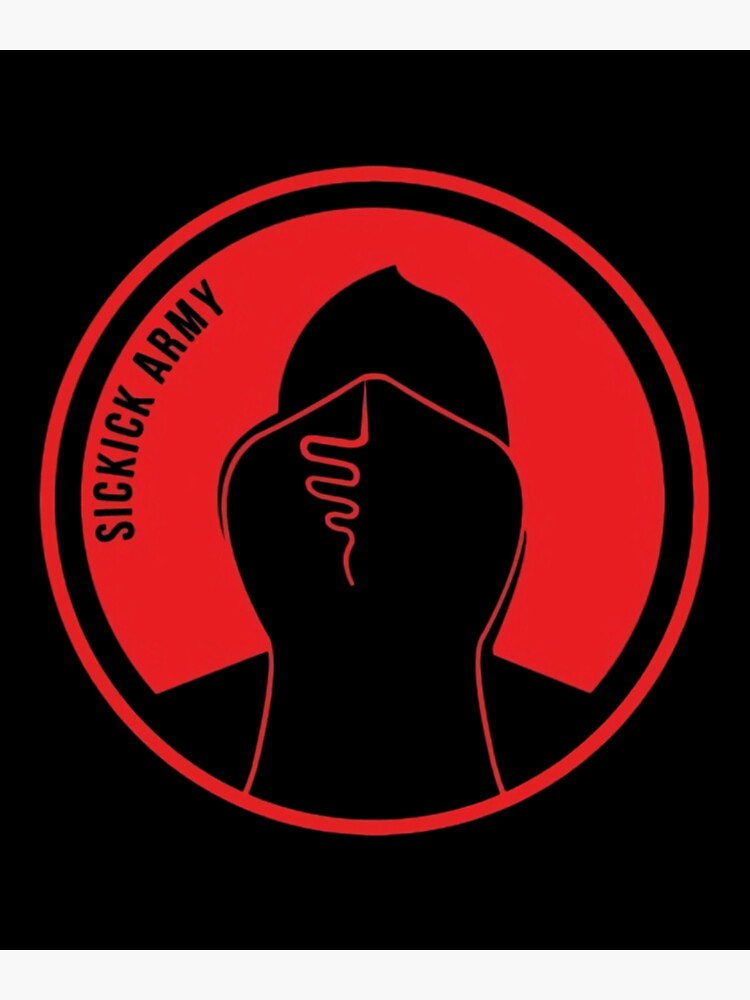 "Sickkick Sick kick army logo masked dj" Art Print for Sale by grafa ...