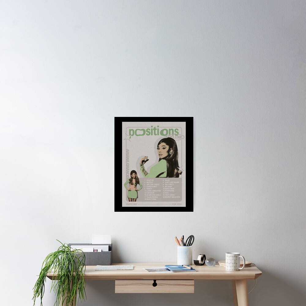 "Tracklist Album Ari" Poster by grafa-desigaza | Redbubble