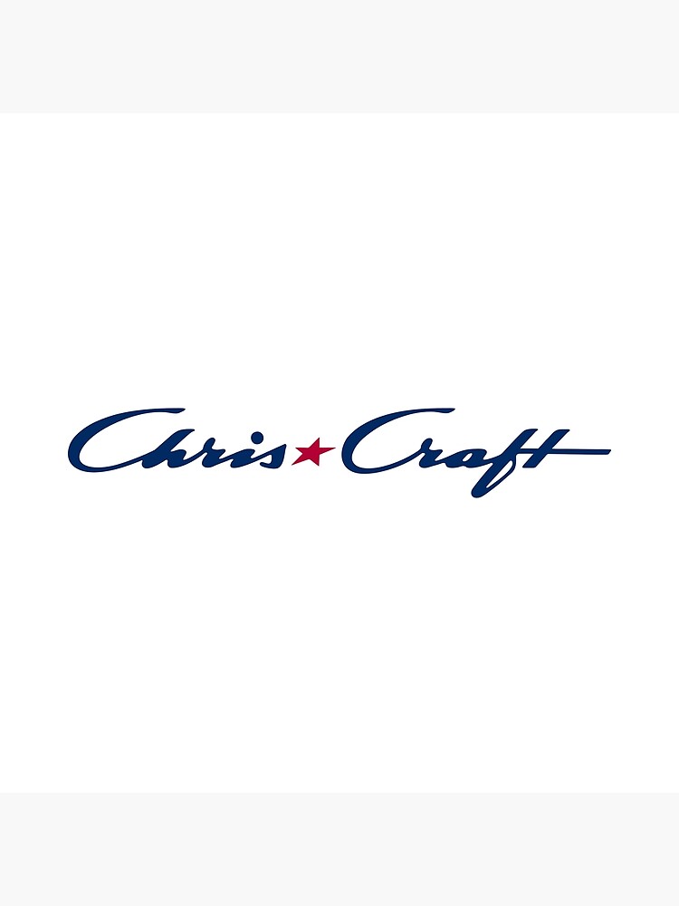 "CHRIS CRAFT - LOGO" Poster for Sale by Vrika501Auto | Redbubble