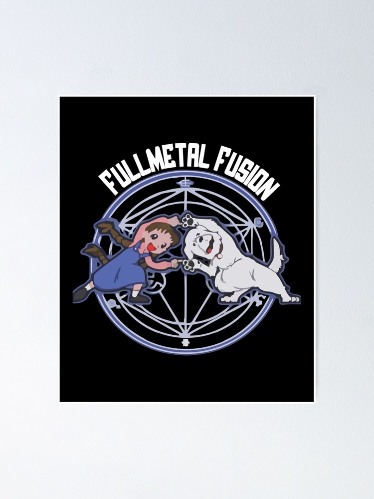 "Fullmetal Alchemist Fusion Nina Dog Dance Memes" Poster for Sale by ...