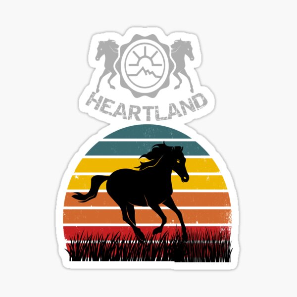 "Vintage Retro Sunset Heartland Heartland Awesome For Music Fans ...
