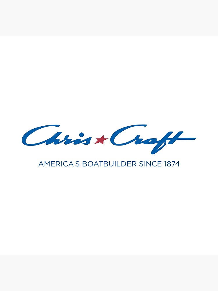 "CHRIS CRAFT - LOGO" Poster for Sale by Urika501Auto | Redbubble