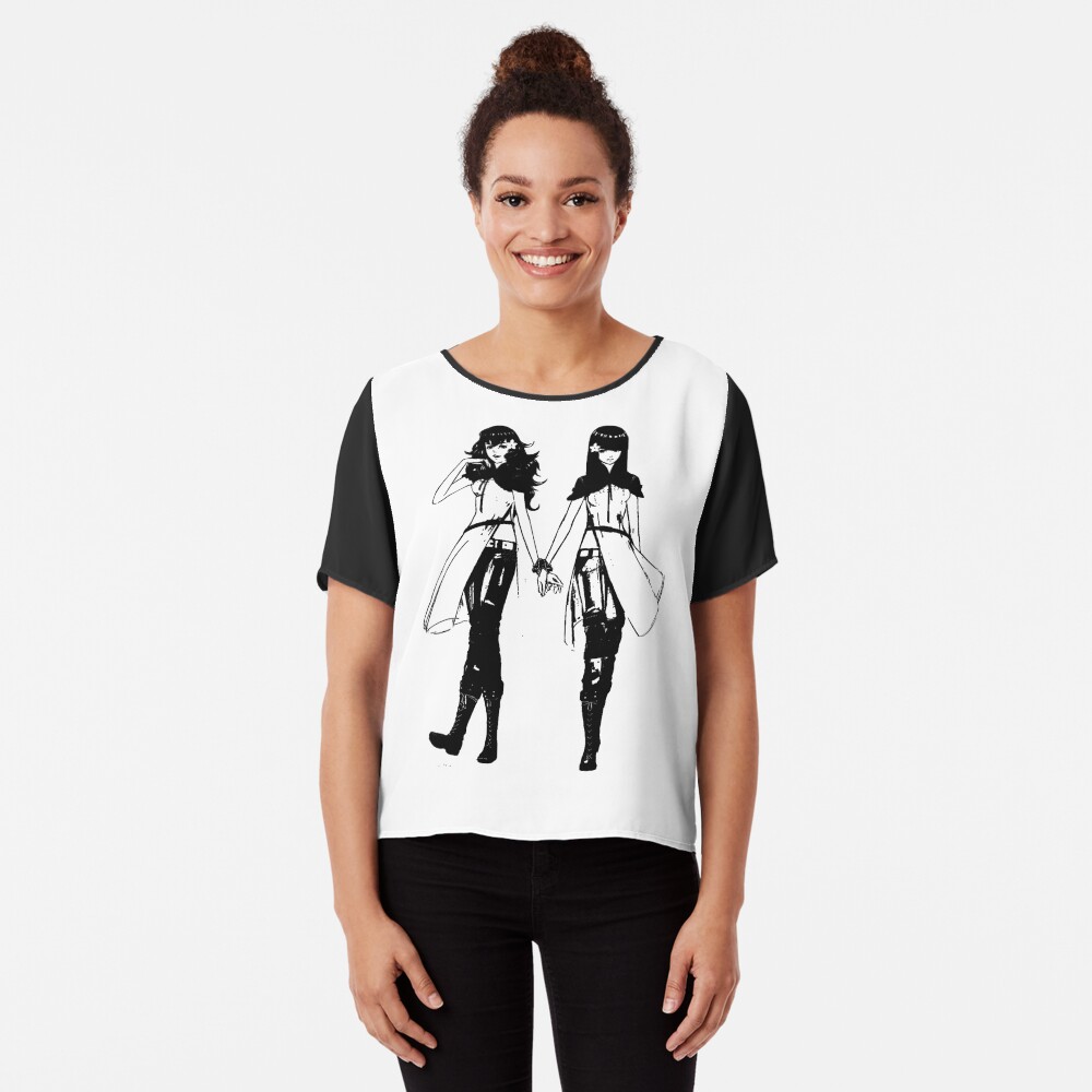 "Weathered Devola/Popola Nier Automata" Sticker for Sale by ...