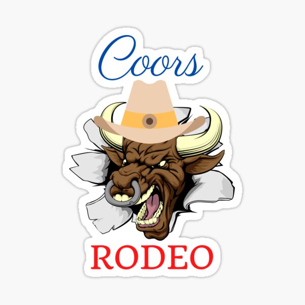 "coors rodeo" Sticker by Summer-stars | Redbubble