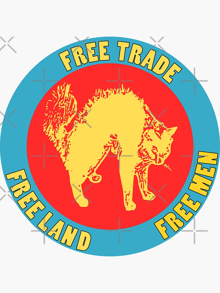 "Georgism Georgist Campaign Button: Have You Seen the Cat?" Sticker for ...