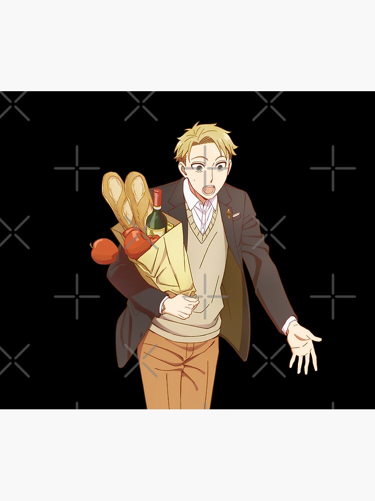 "Spy X Family Loid Forger Dad Groceries" Mouse Pad by otakuzaki | Redbubble