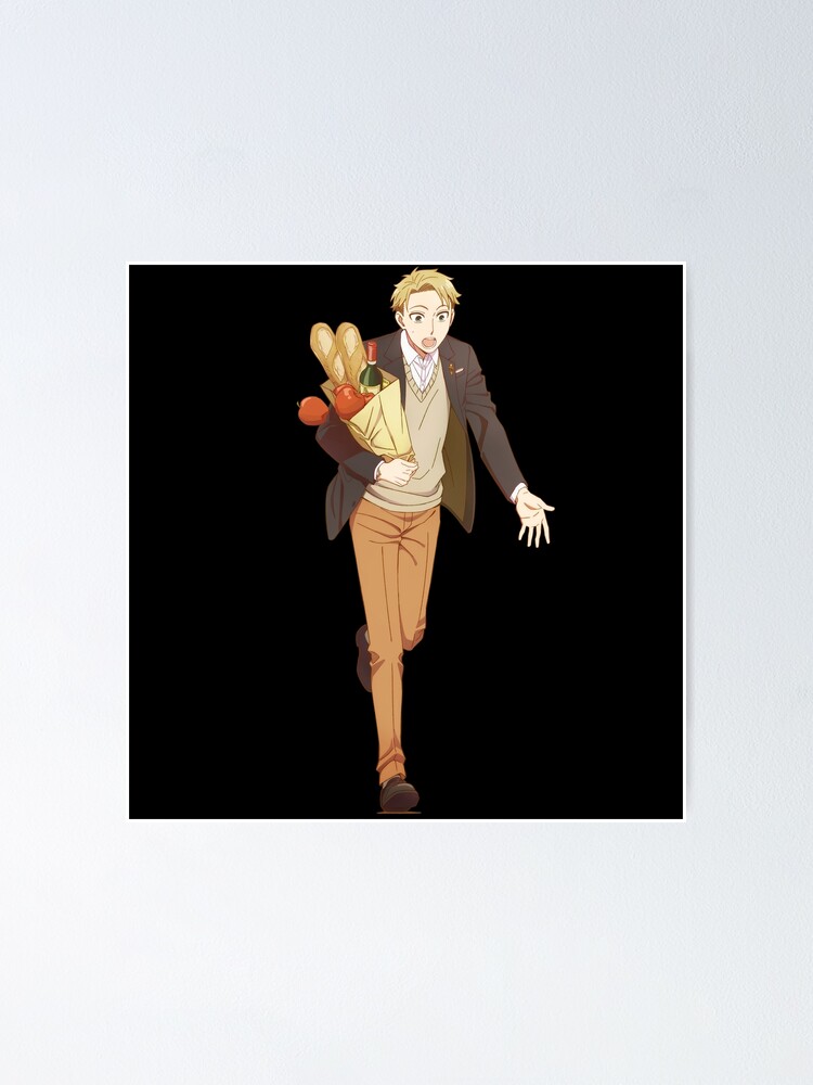 Póster «Spy X Family Loid Forger Dad Comestibles» de otakuzaki | Redbubble