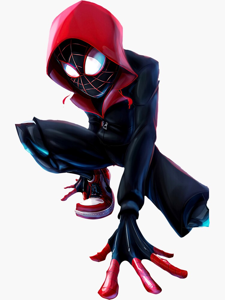 "Cool Miles Morales Funny" Sticker for Sale by BednerWilmer | Redbubble