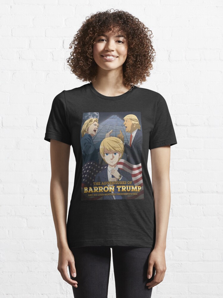 "Barron Trump The Anime" T-shirt for Sale by classyjesus | Redbubble ...