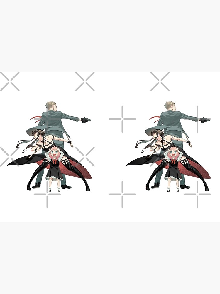 "Spy X Family Loid Yor and Anya Forger Family Spy Assassin Pose ...