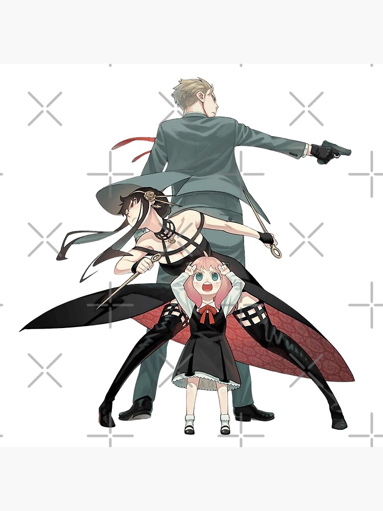 Impression sur toile « Spy X Family Loid Yor et Anya Forger Family Spy ...
