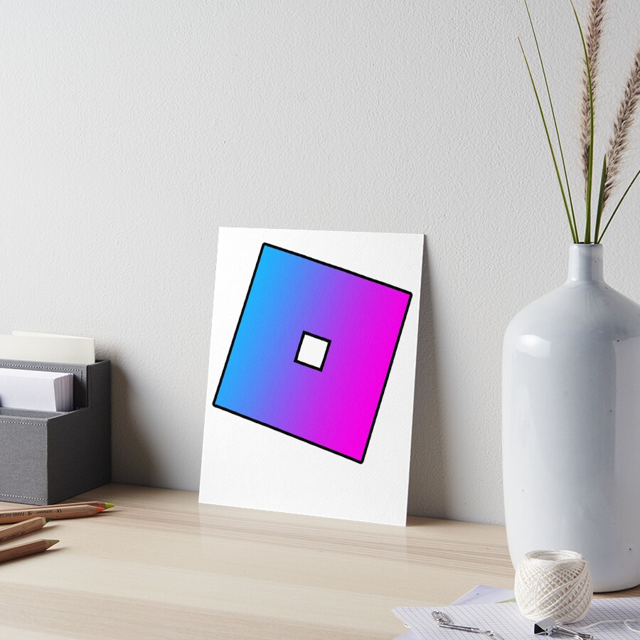 "Roblox Logo" Art Board Print by MelissaTann6 | Redbubble