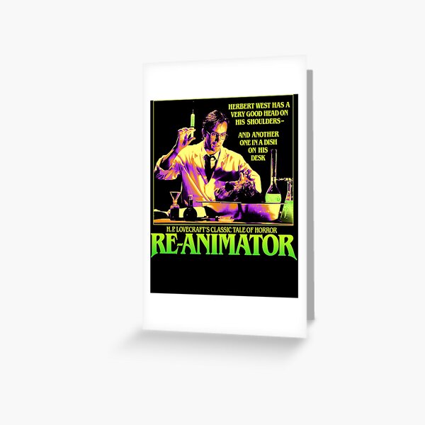 "Reanimator Classic" Greeting Card for Sale by abiagealsmeth | Redbubble