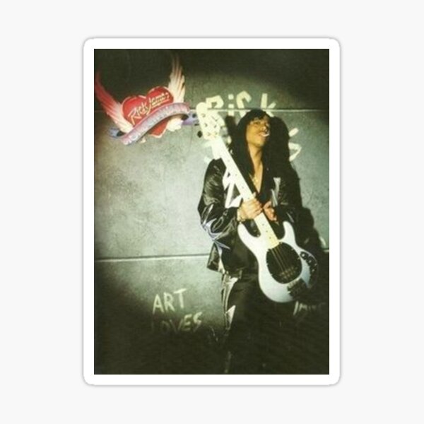 "Rick James Poster" Sticker by melissamel212 | Redbubble