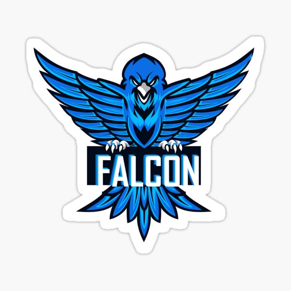 "Falcon classic t shirt" Sticker for Sale by EmmaVillegas36 | Redbubble
