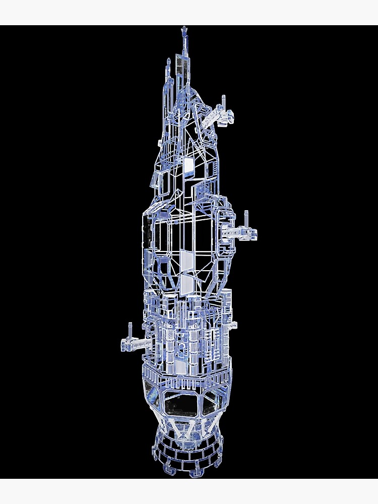 "Rocinante Technical Blueprint - The Expanse Classic " Poster for Sale ...